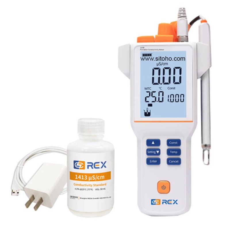 Portable Conductivity / TDS Meter EC210E Inesa Rex