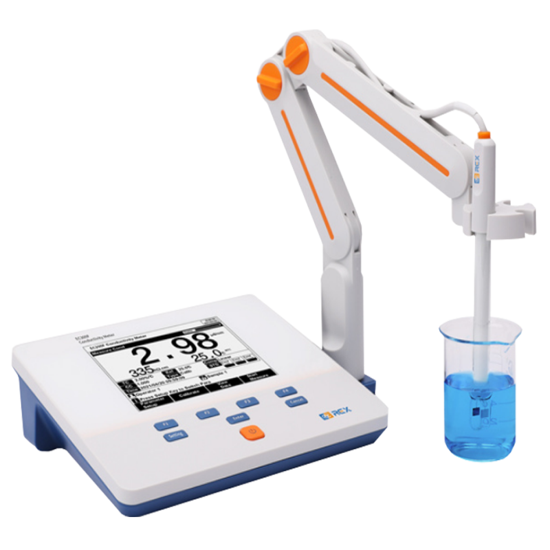 Benchtop Conductivity /Temp/Resistivity/TDS/Salt Meter EC200E Inesa Rex